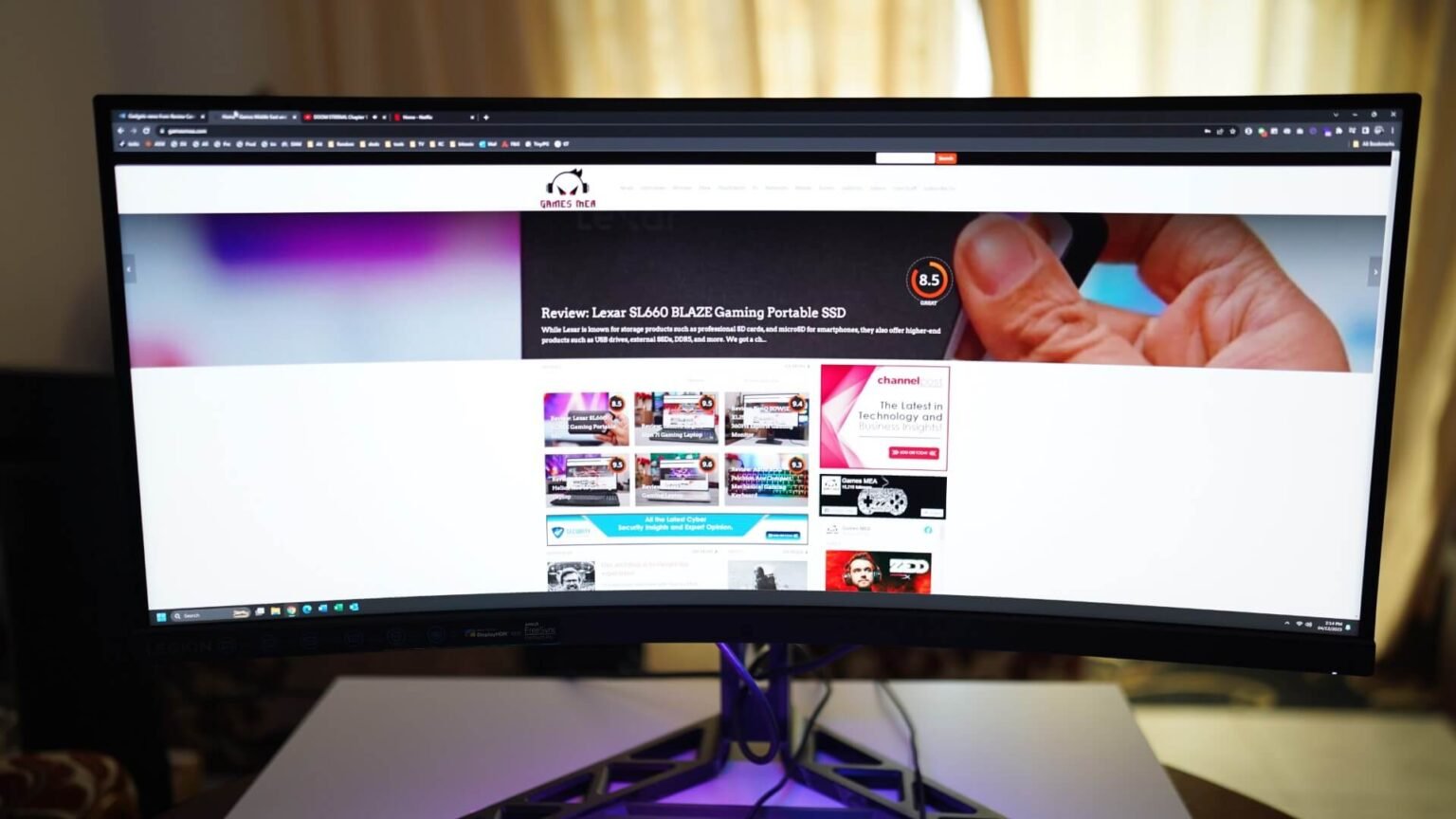 Review: Lenovo Legion Y34wz-30 34-inch mini-LED Curved Gaming Monitor ...