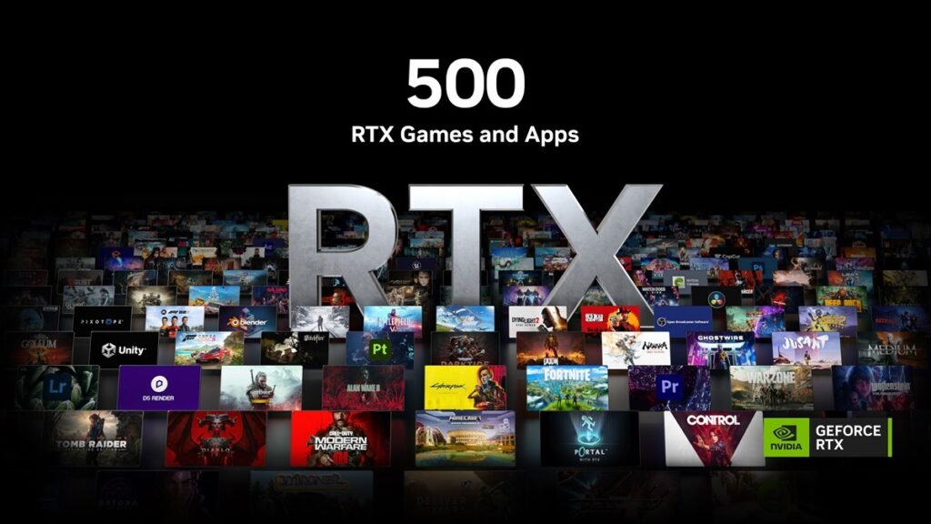NVIDIA surpasses 500 RTX games and applications - Games Middle East and ...