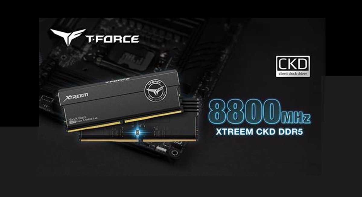 Team Group unveils T-FORCE CKD DDR5 Gaming Memory - Games Middle East ...