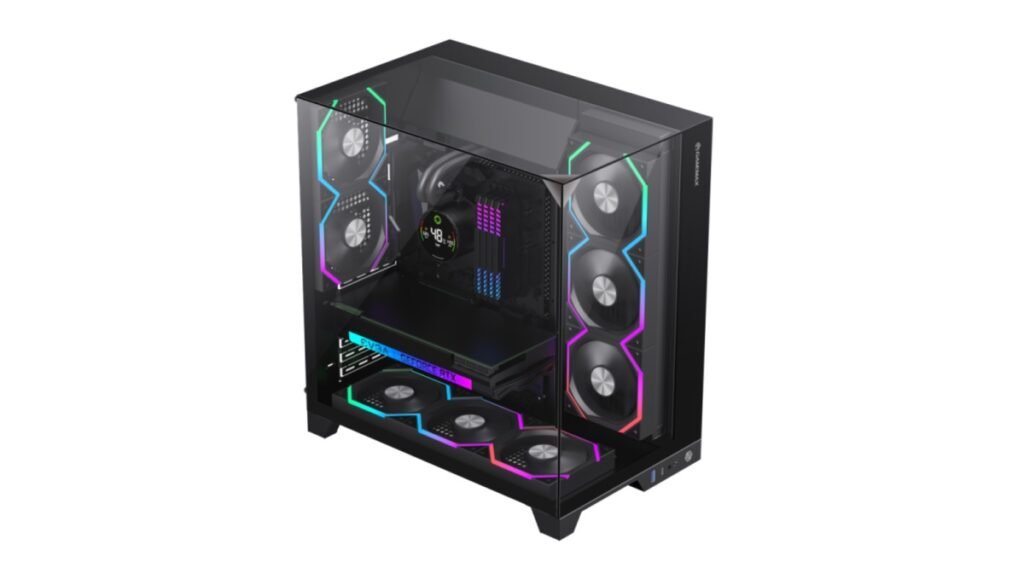 GameMax unveils new Infinity Pro gaming chassis featuring dual-chamber ...
