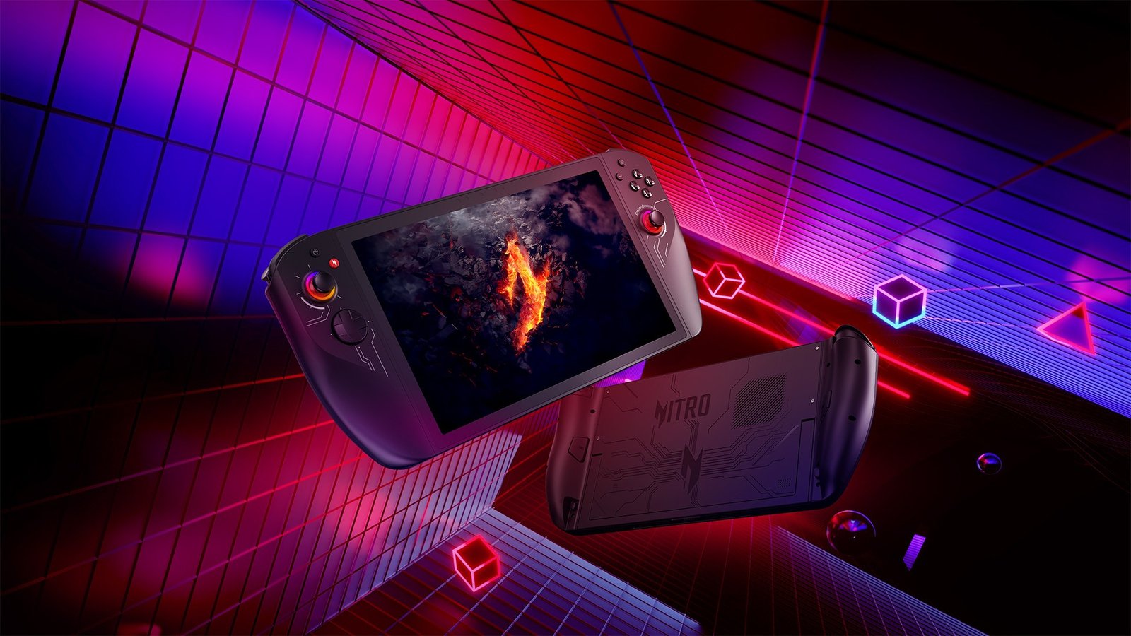 Acer introduces new Nitro Blaze handheld gaming systems at CES