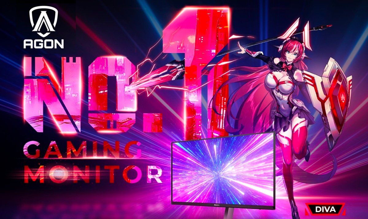 AOC No. 1 gaming monitor brand worldwide - Games Middle East and Africa